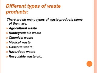 Waste Products | PDF