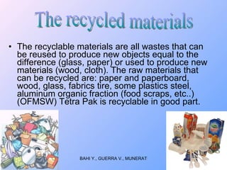 Waste Recycling | PPT