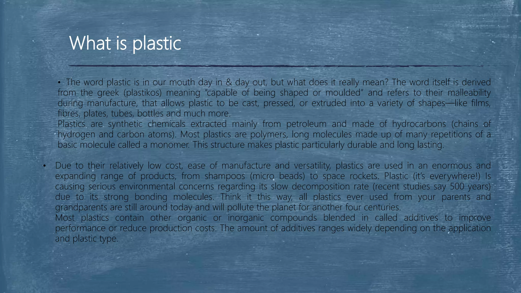 Waste recycling plastic ppt ( types of plastic) | PPTX