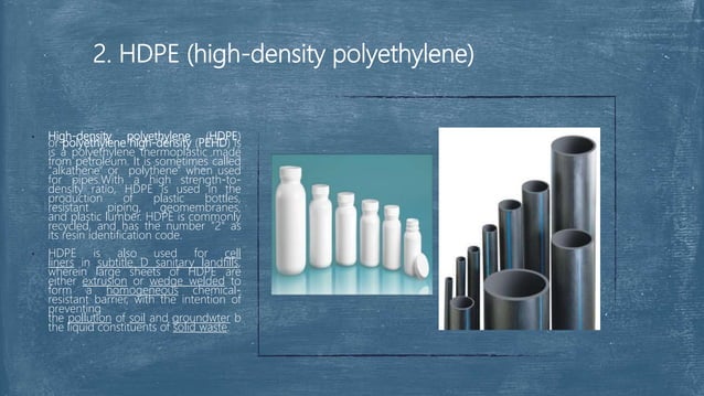 Waste recycling plastic ppt ( types of plastic) | PPTX | Chemistry ...