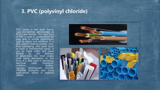 Waste recycling plastic ppt ( types of plastic) | PPTX | Chemistry | Science