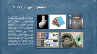 Waste recycling plastic ppt ( types of plastic) | PPTX