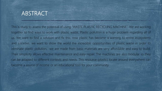Waste recycling plastic ppt ( types of plastic) | PPTX | Chemistry | Science
