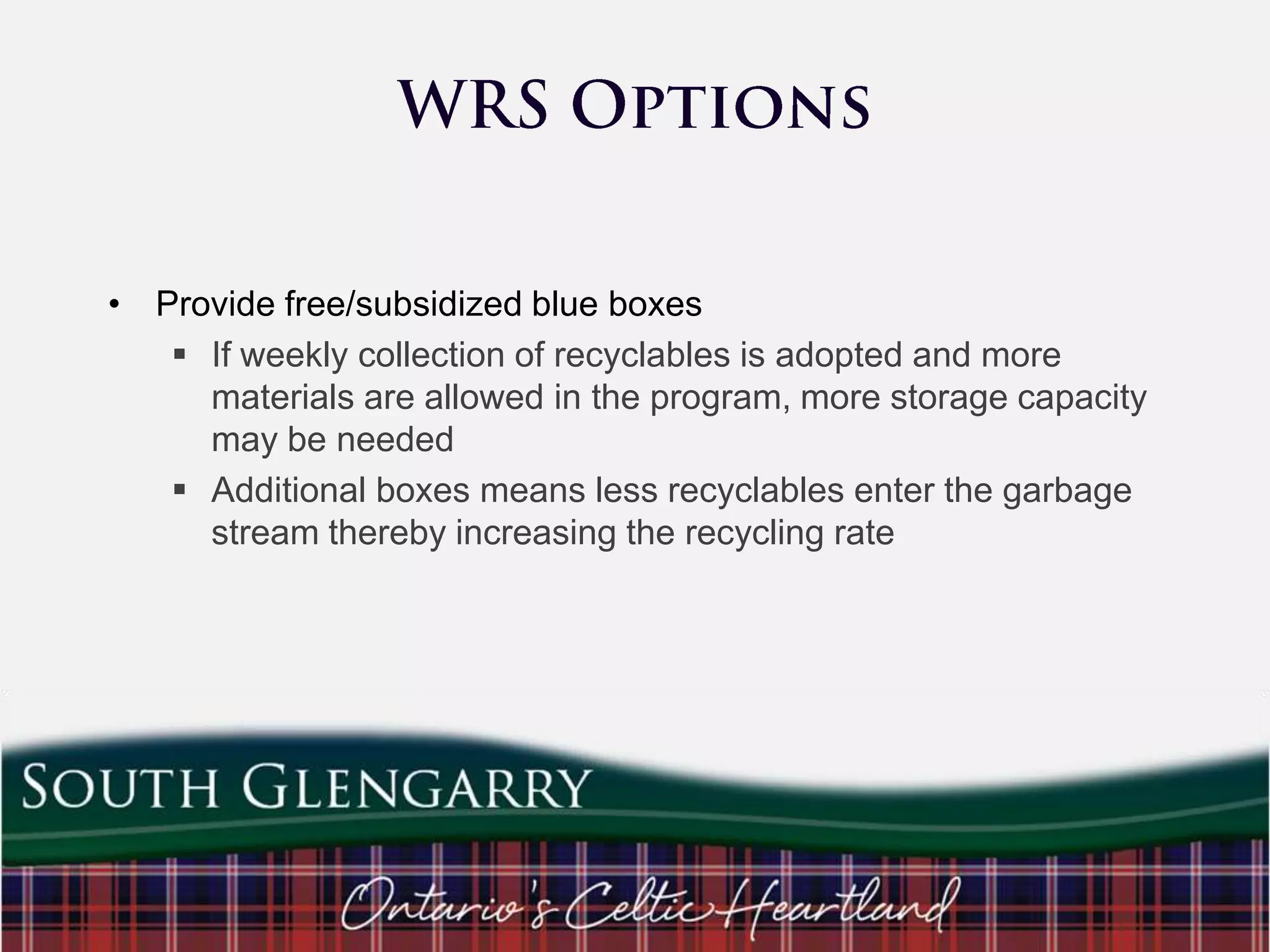 Waste recycling strategy presentation sg | PPTX