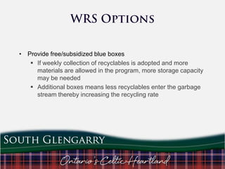 Waste recycling strategy presentation sg | PPTX