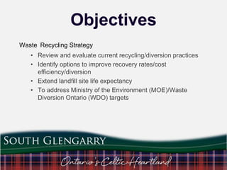 Waste recycling strategy presentation sg | PPT