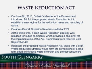 Waste recycling strategy presentation sg | PPTX