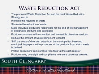 Waste recycling strategy presentation sg | PPTX