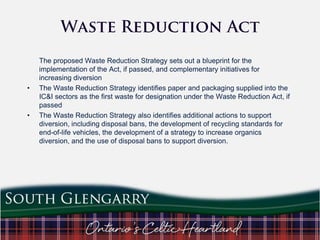 Waste recycling strategy presentation sg | PPTX