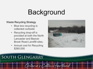 Waste recycling strategy presentation sg | PPTX