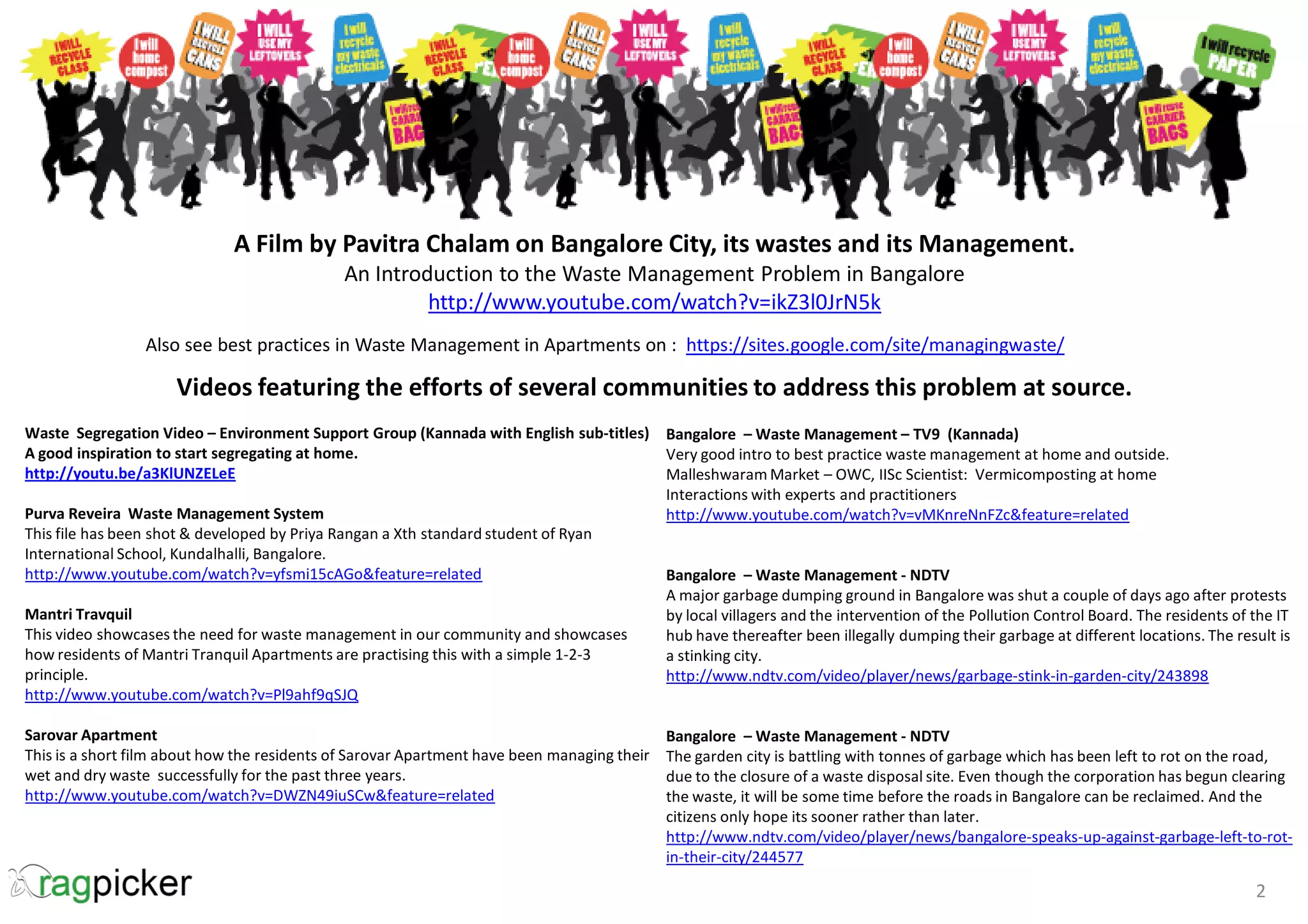 Waste Segregation - Residential Apartments - India | PDF