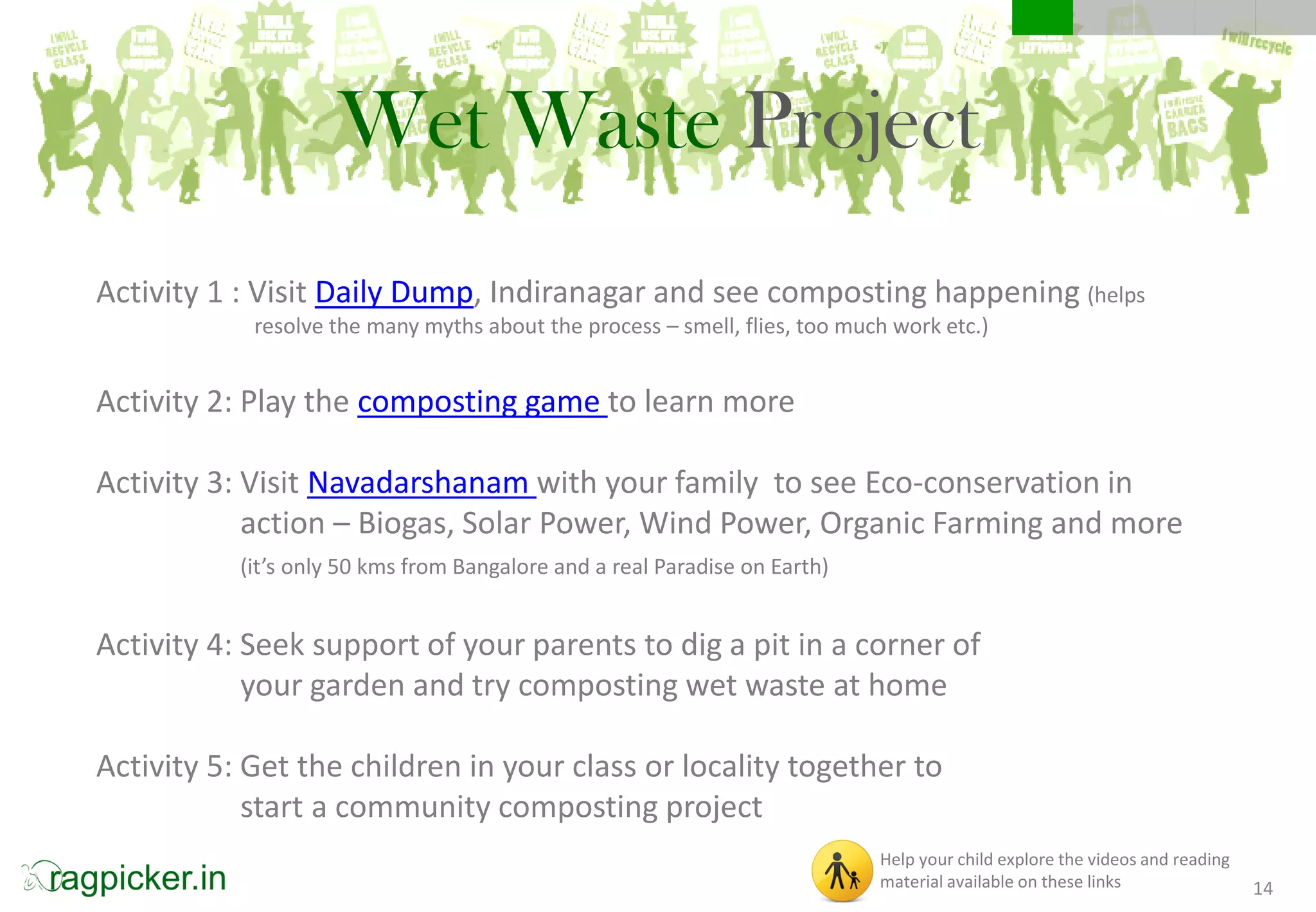 Waste Segregation for Children | PDF