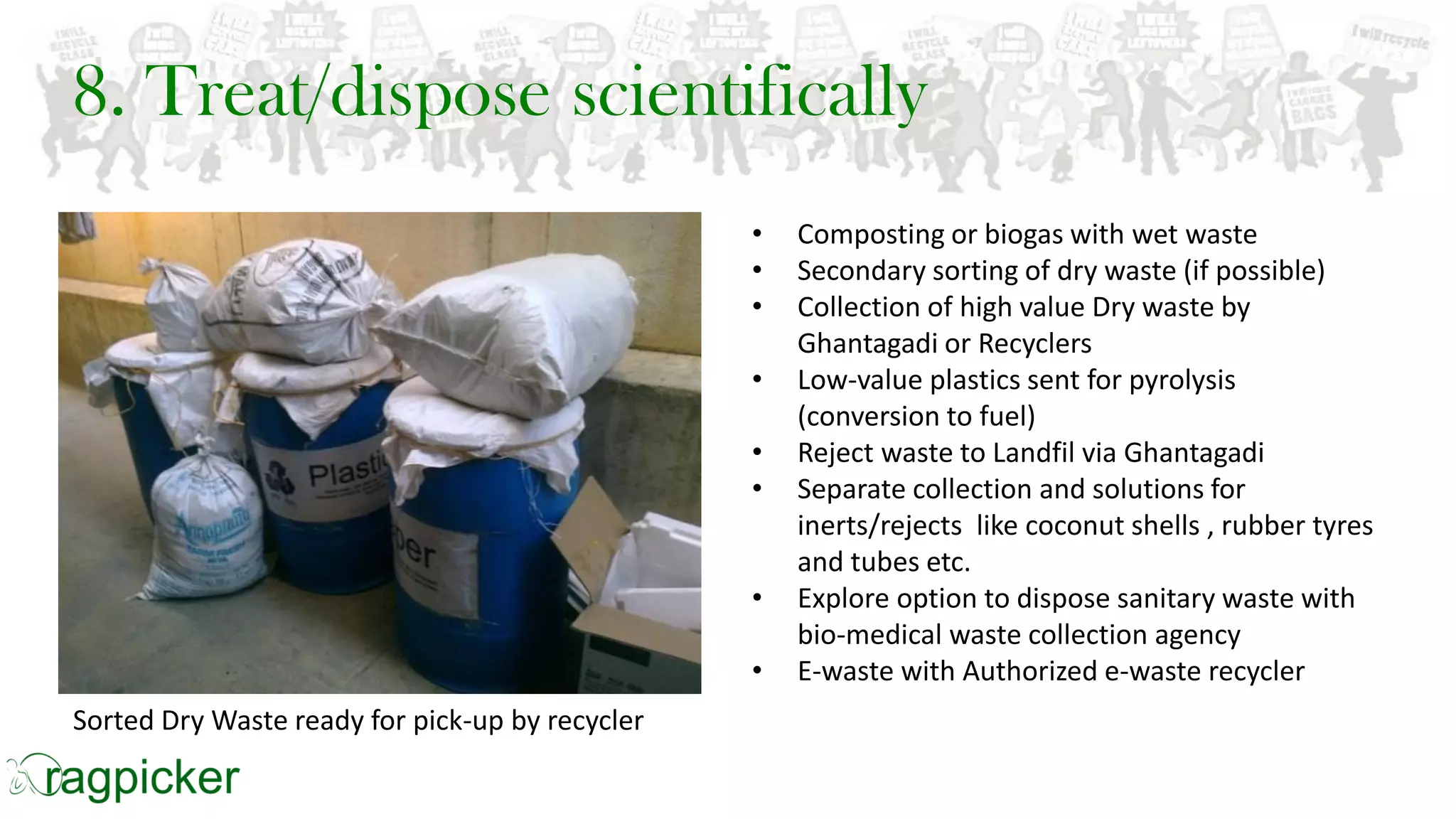 Waste Segregation & Management - An Action Plan for Bhiwandi | PDF