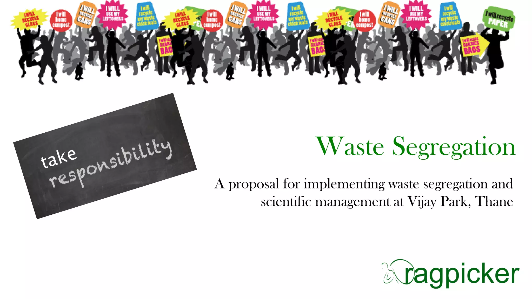 Waste Management Proposal at Vijay Park CHS - Thane | PPT