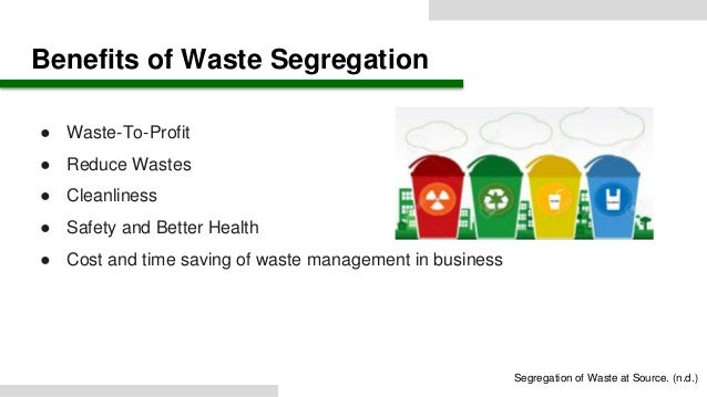 Waste separation