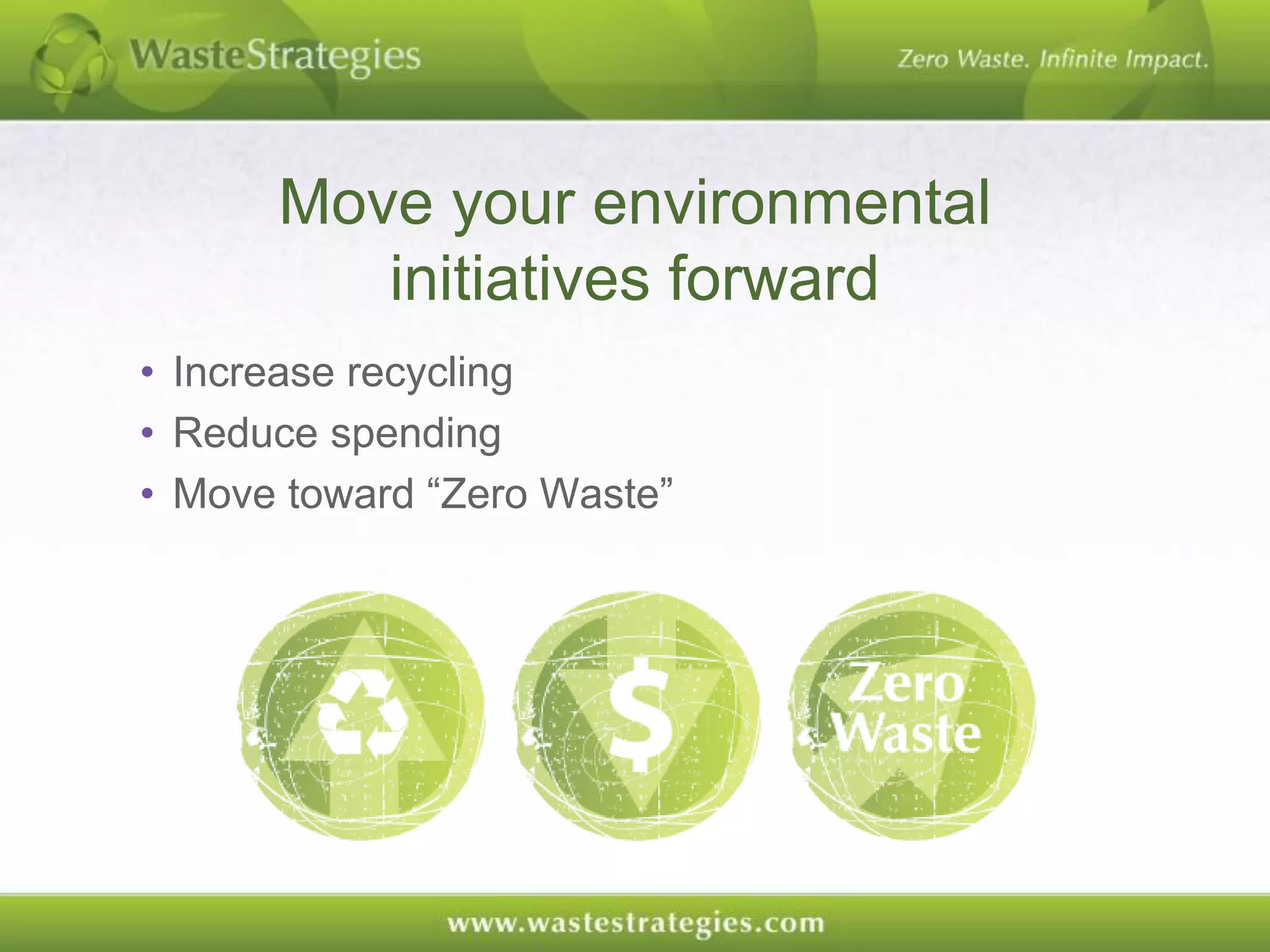 Waste Strategies Overview | PDF