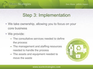 Waste Strategies Overview | PPT