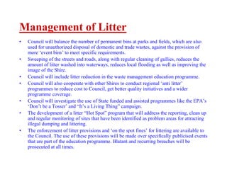 Waste strategy | PPTX