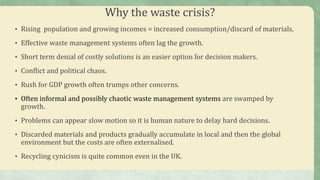International Waste Management; Crisis and Opportunity by David Brown ...