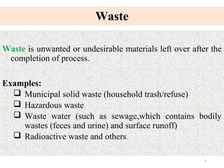 Waste to bioenergy | PPT