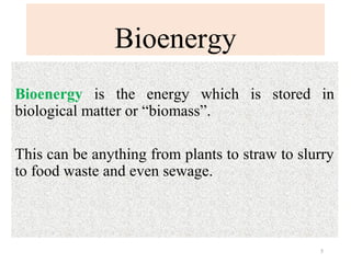Waste to bioenergy | PPT