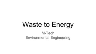 Waste to energy.ppt