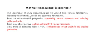 Waste to energy- MANAGING WASTES AND CONVERTING AS USEFUL ENERGY | PPT