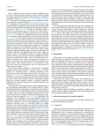 WASTE TO MANURE process PAPER for better understanding | PDF | Free ...