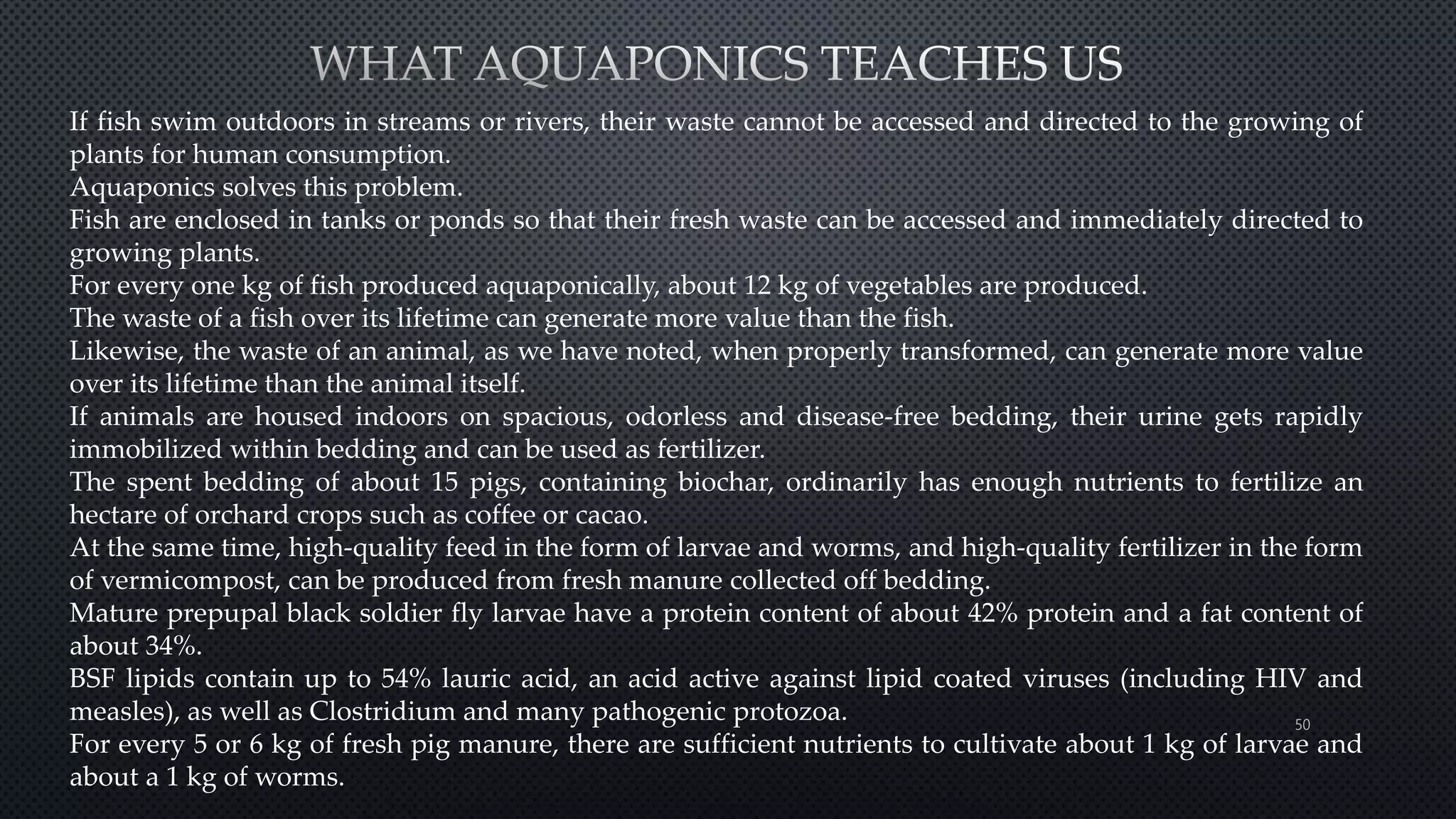 Waste transformation closed loop farming | PPTX