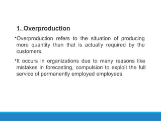 Lean manufacturing Waste types to eliminate waste and drive efficiency ...