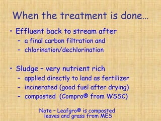 Wastewater its journey of treatment and return to the environment | PPT