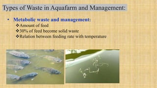 Waste water treatment and disposal in aquaculture farm.pptx