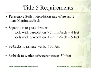 Wastewater Alternatives Advanced systems | PPT