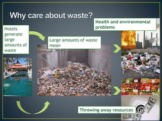 Waste water and energy management in hotels & resorts | PPTX