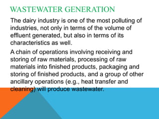 Waste water and treatment of waste water in industry | PPTX
