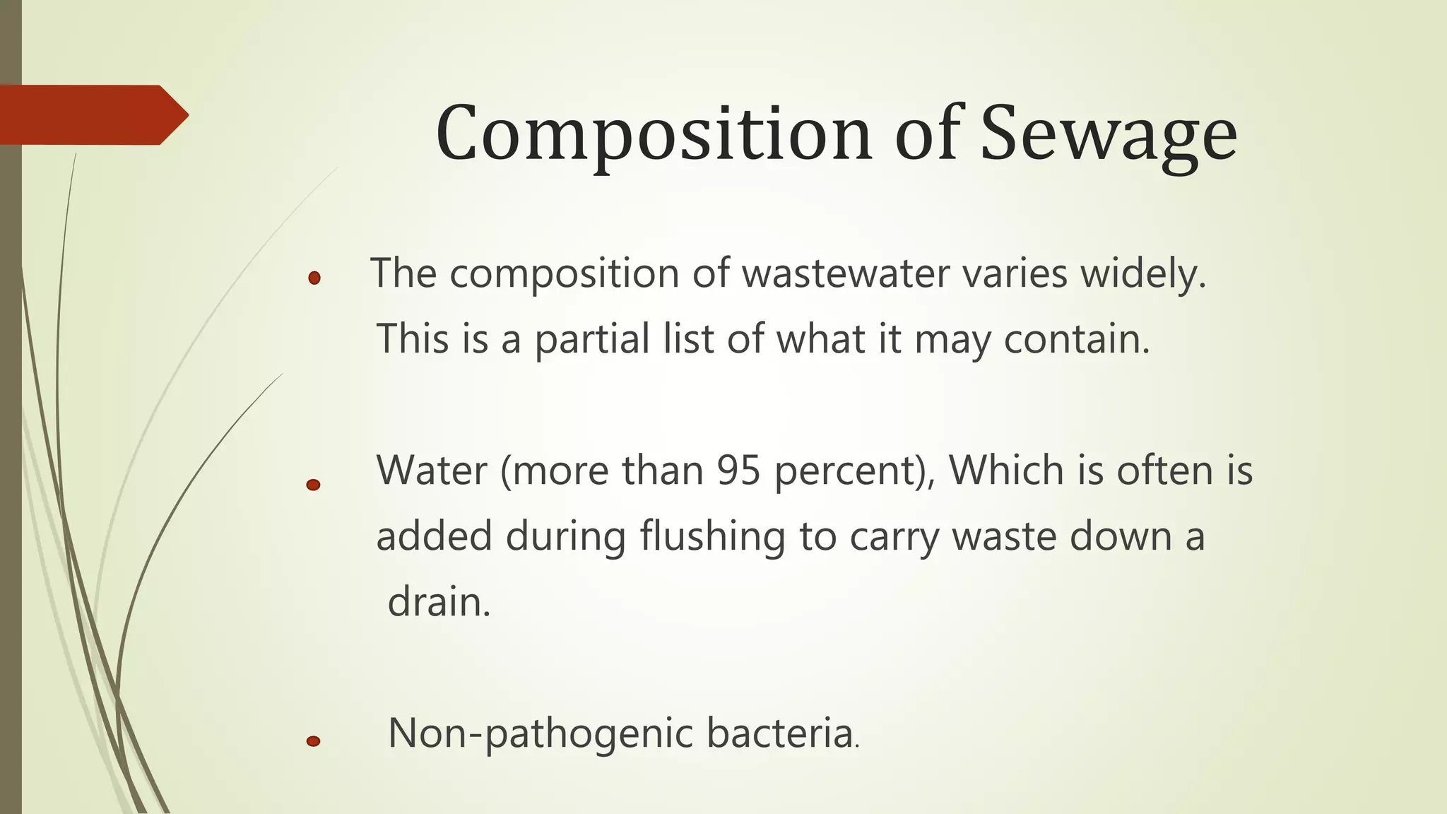 Wastewater characteristics | PPTX