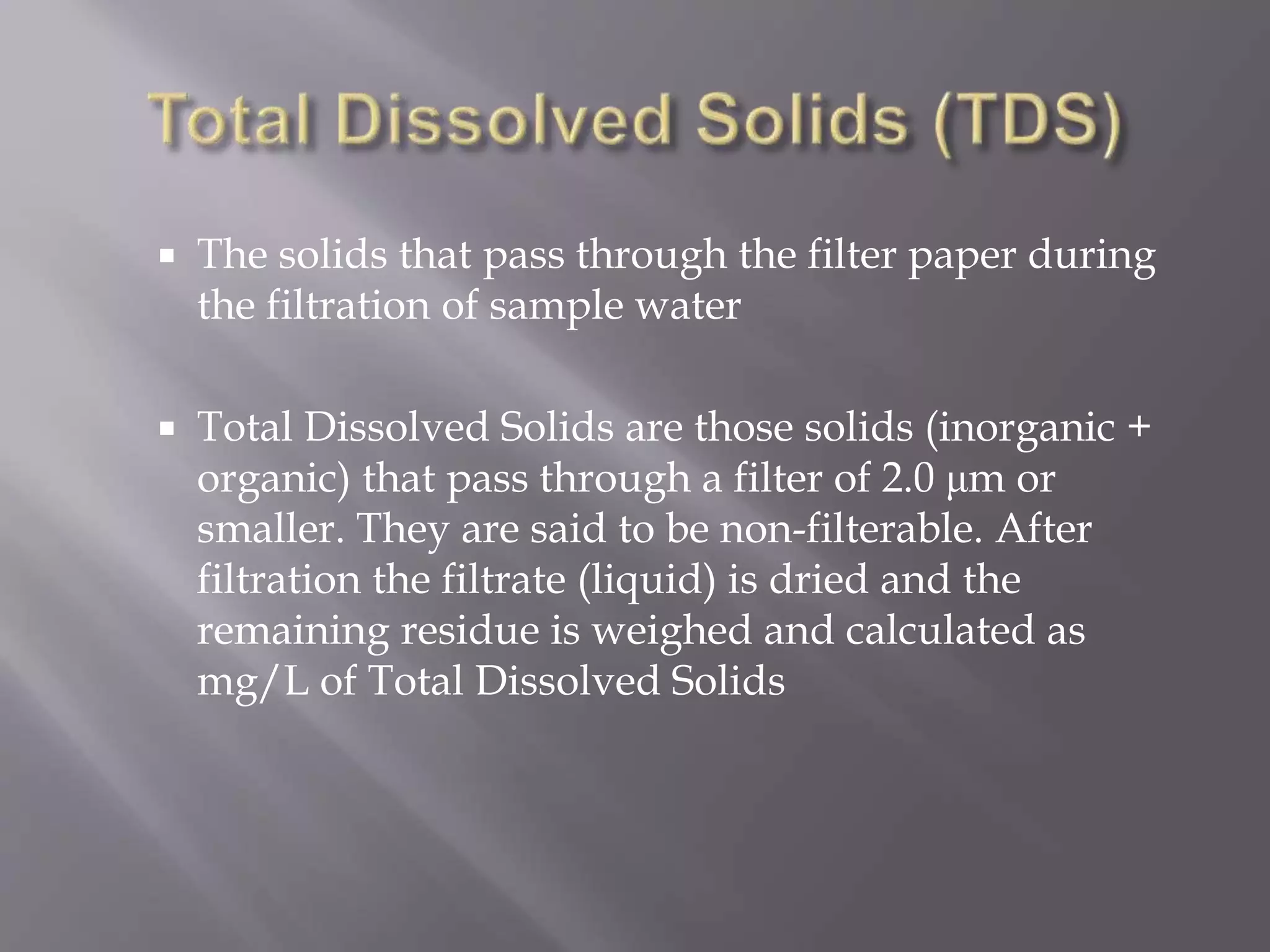 Wastewater Parameter Determination | PPTX