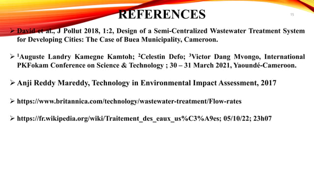 WASTEWATER engineering.pptx | Environmental Services Industry | Industries