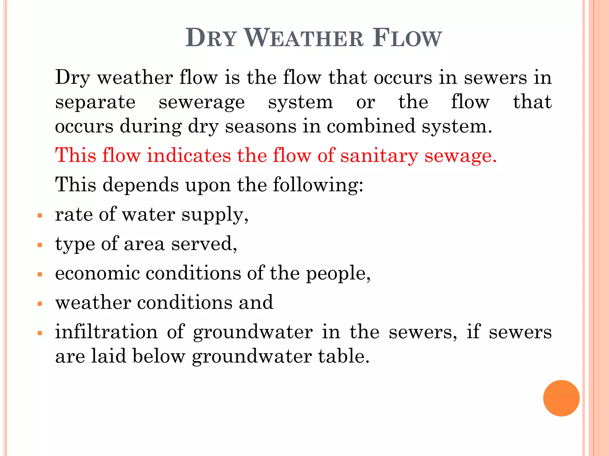 Waste water estimation | PDF