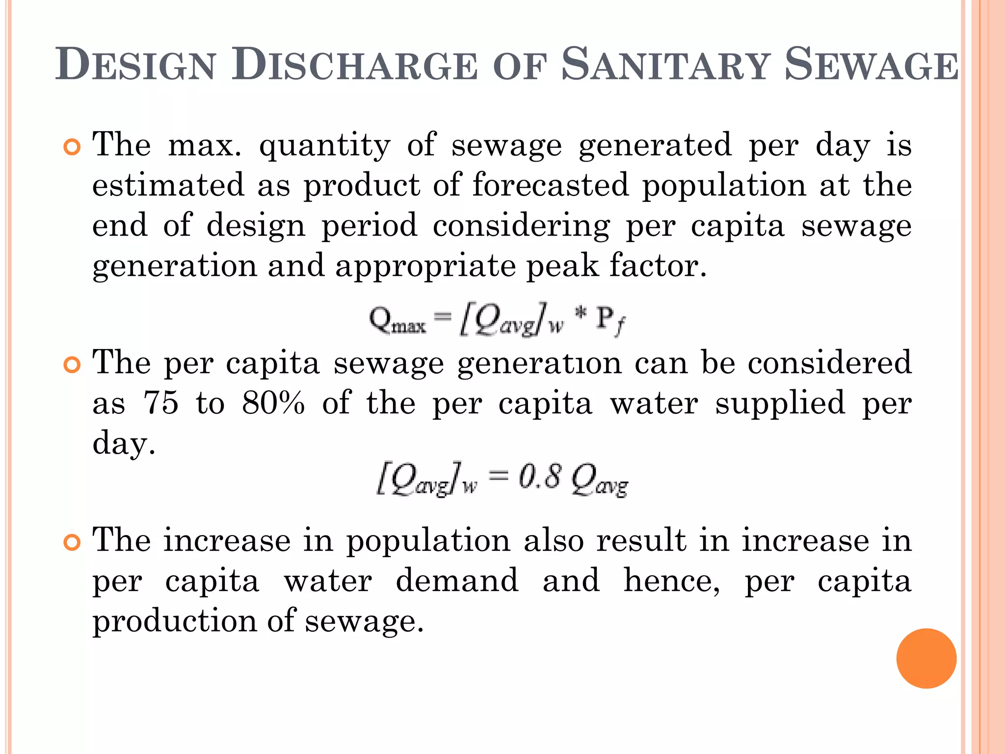 Waste water estimation | PDF