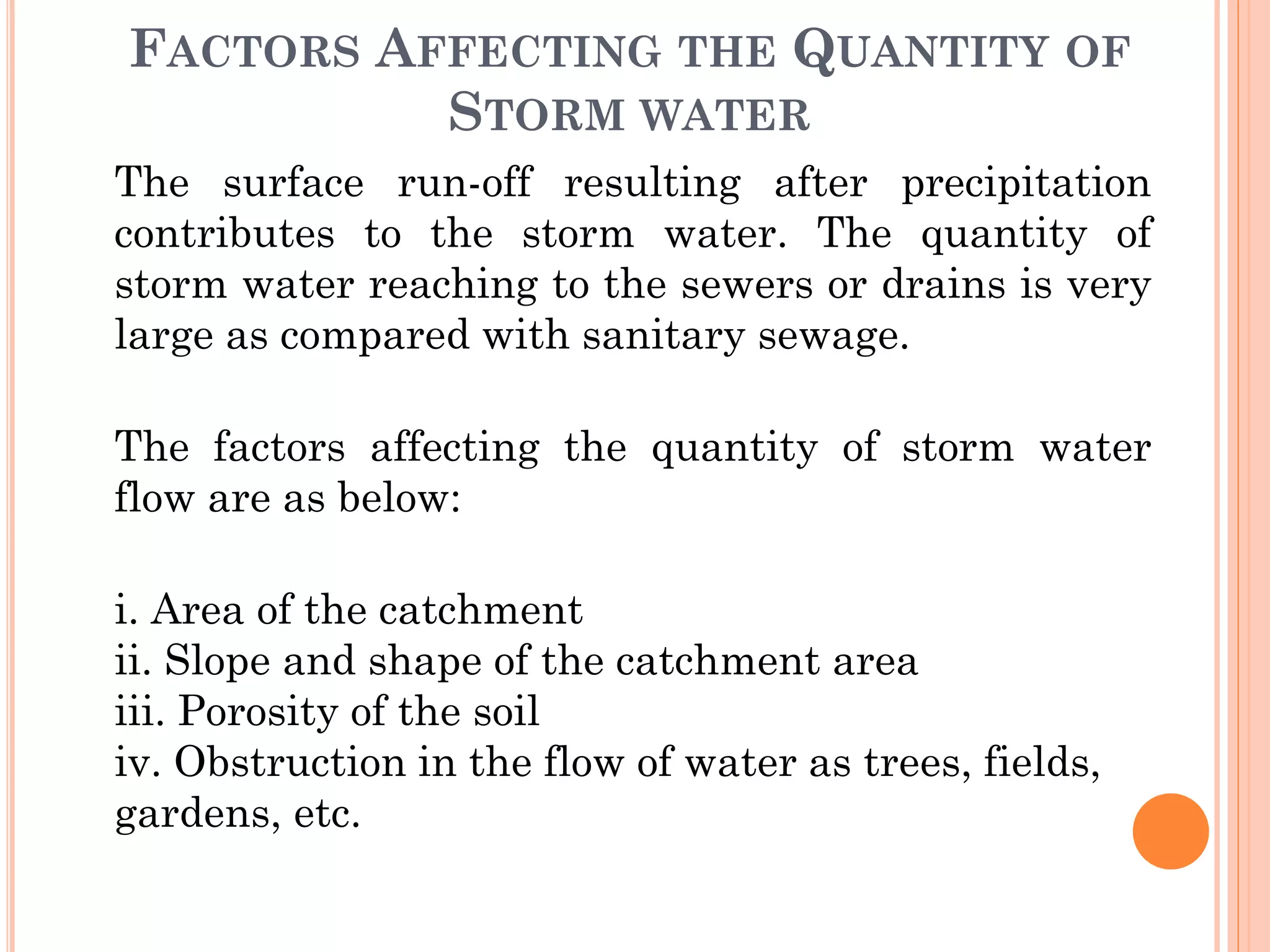 Waste water estimation | PDF