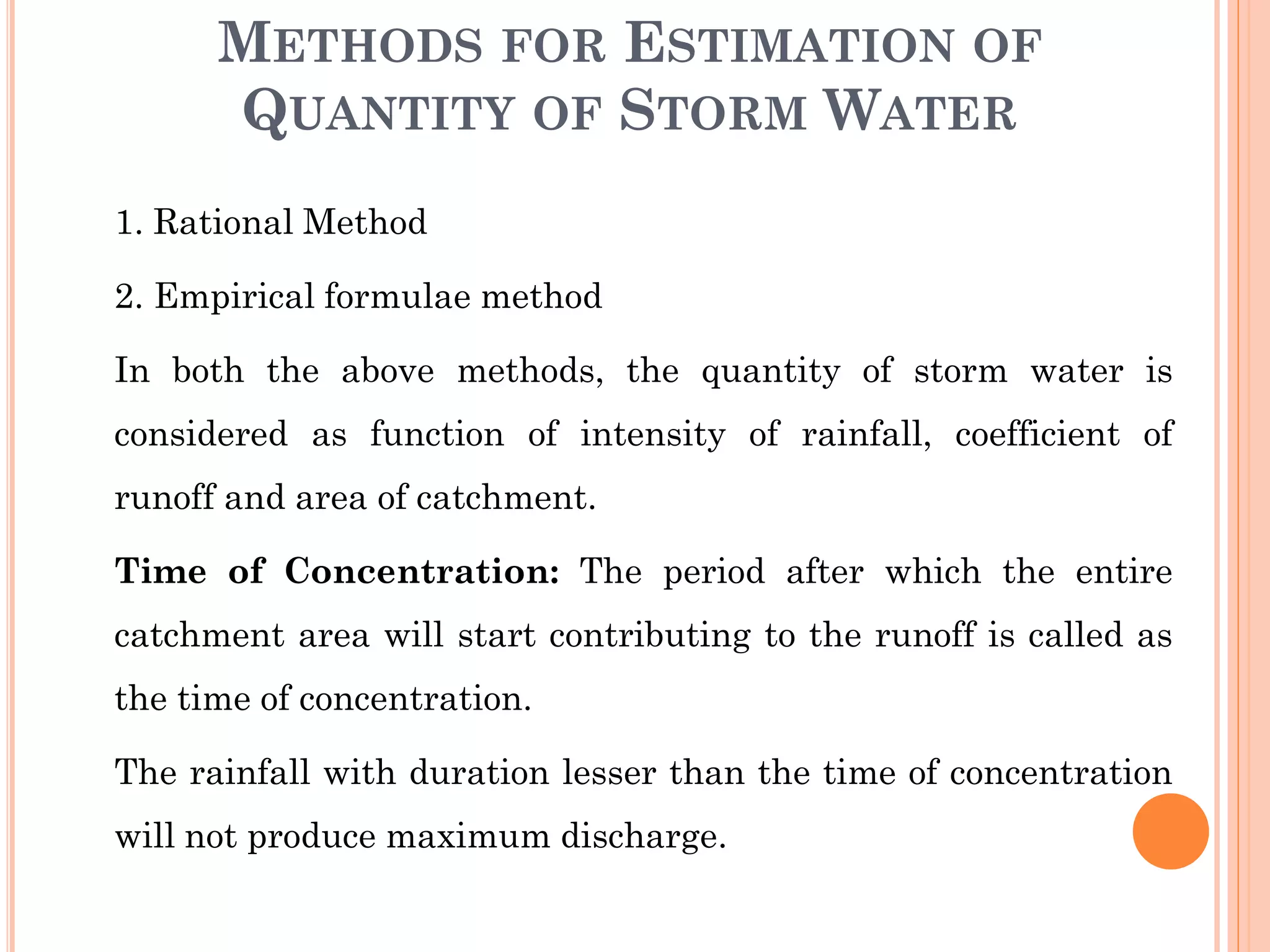 Waste water estimation | PDF