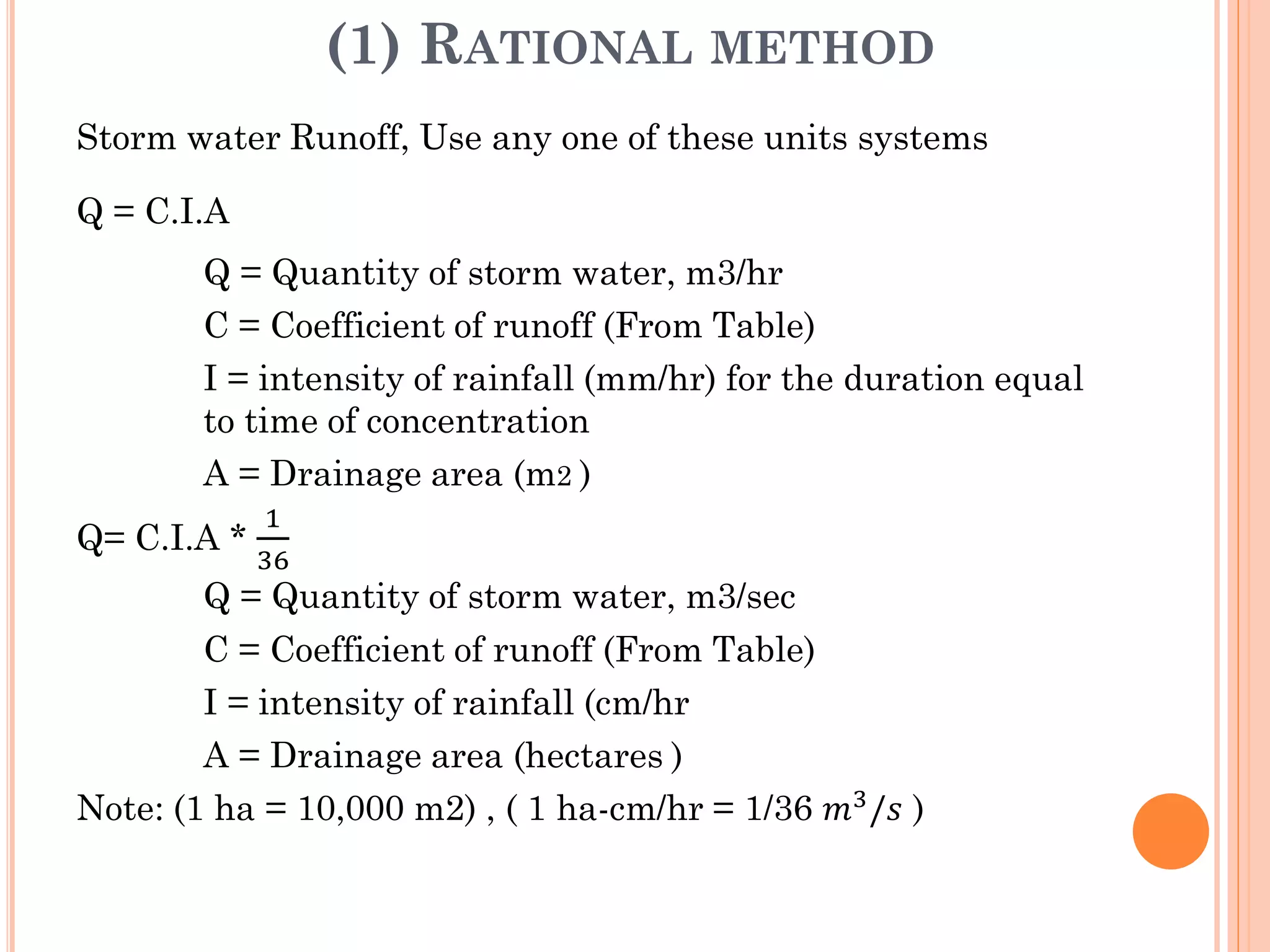 Waste water estimation | PDF