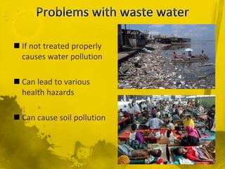 Waste water management | PPTX