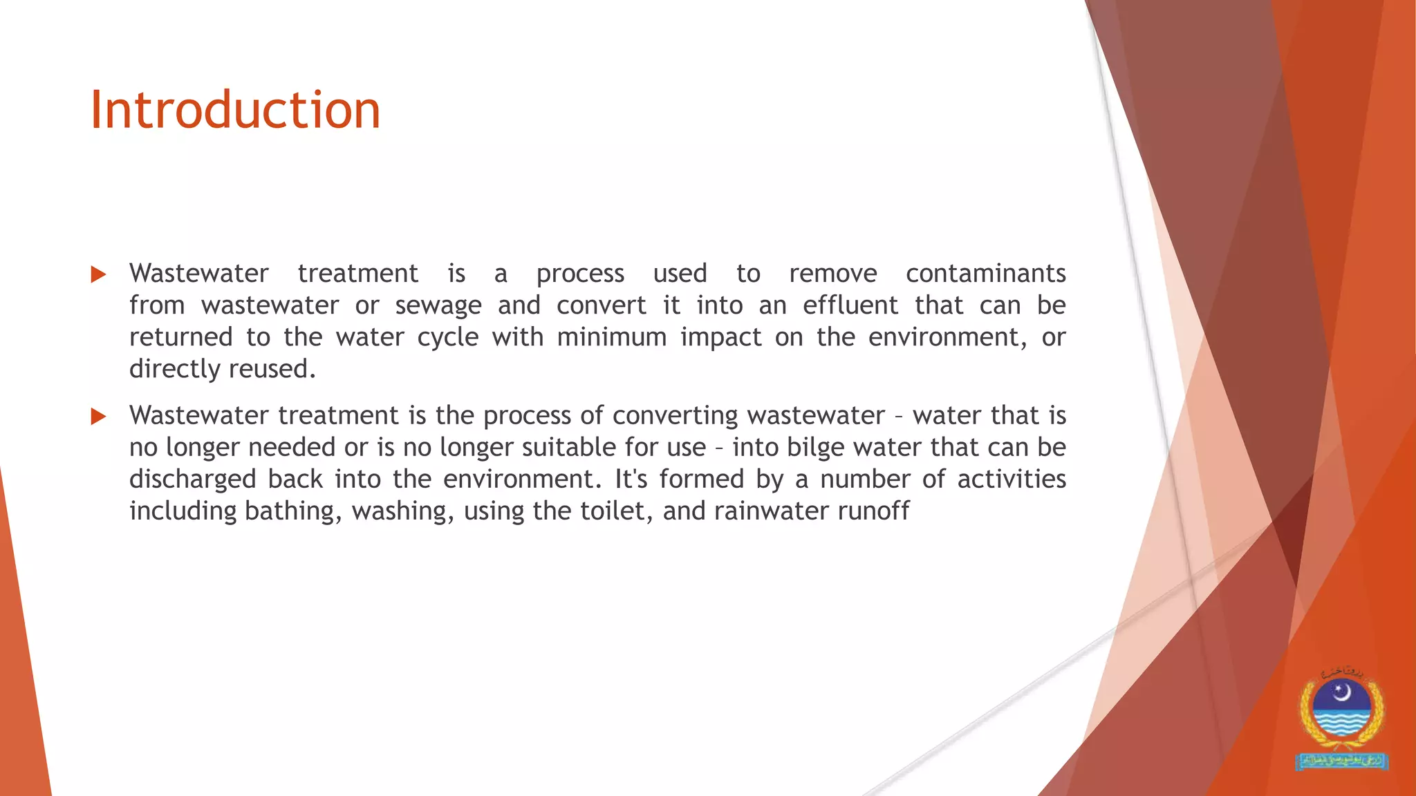 Waste water management | PPTX