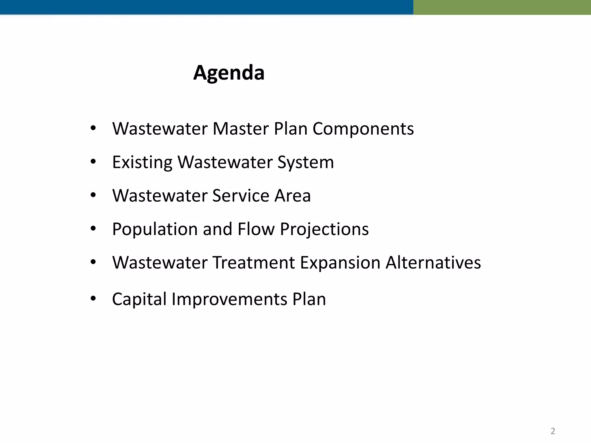 Wastewater Master Plan Update | PPTX | Civil Engineering Industry ...