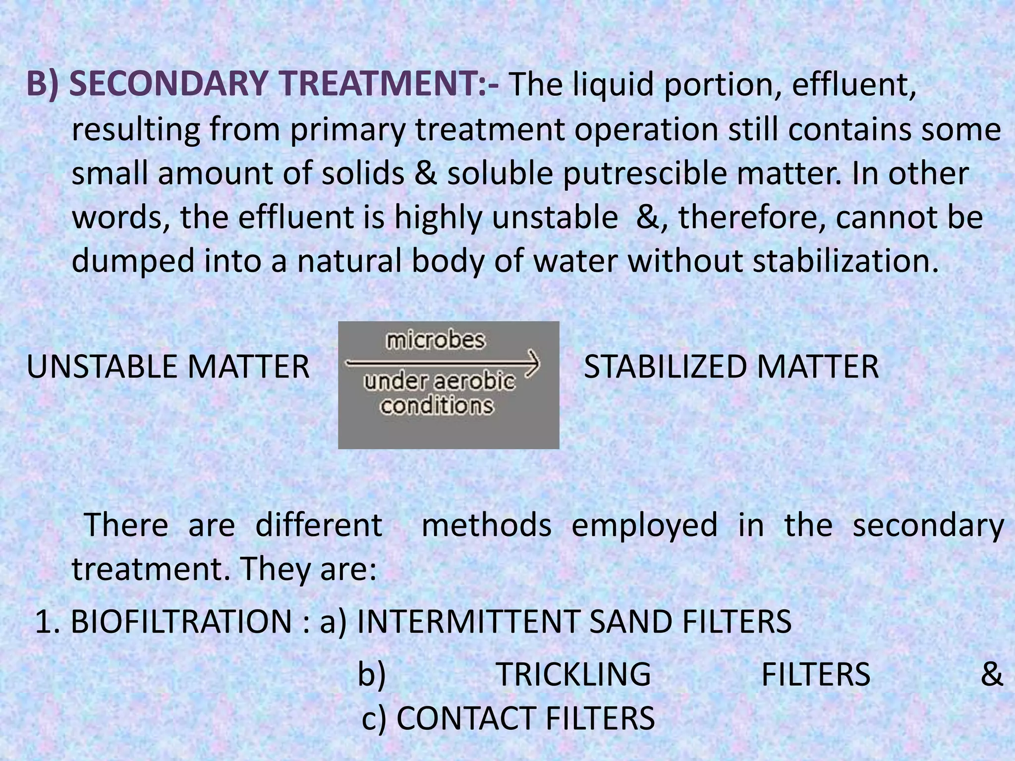 Waste water microbiology | PPTX