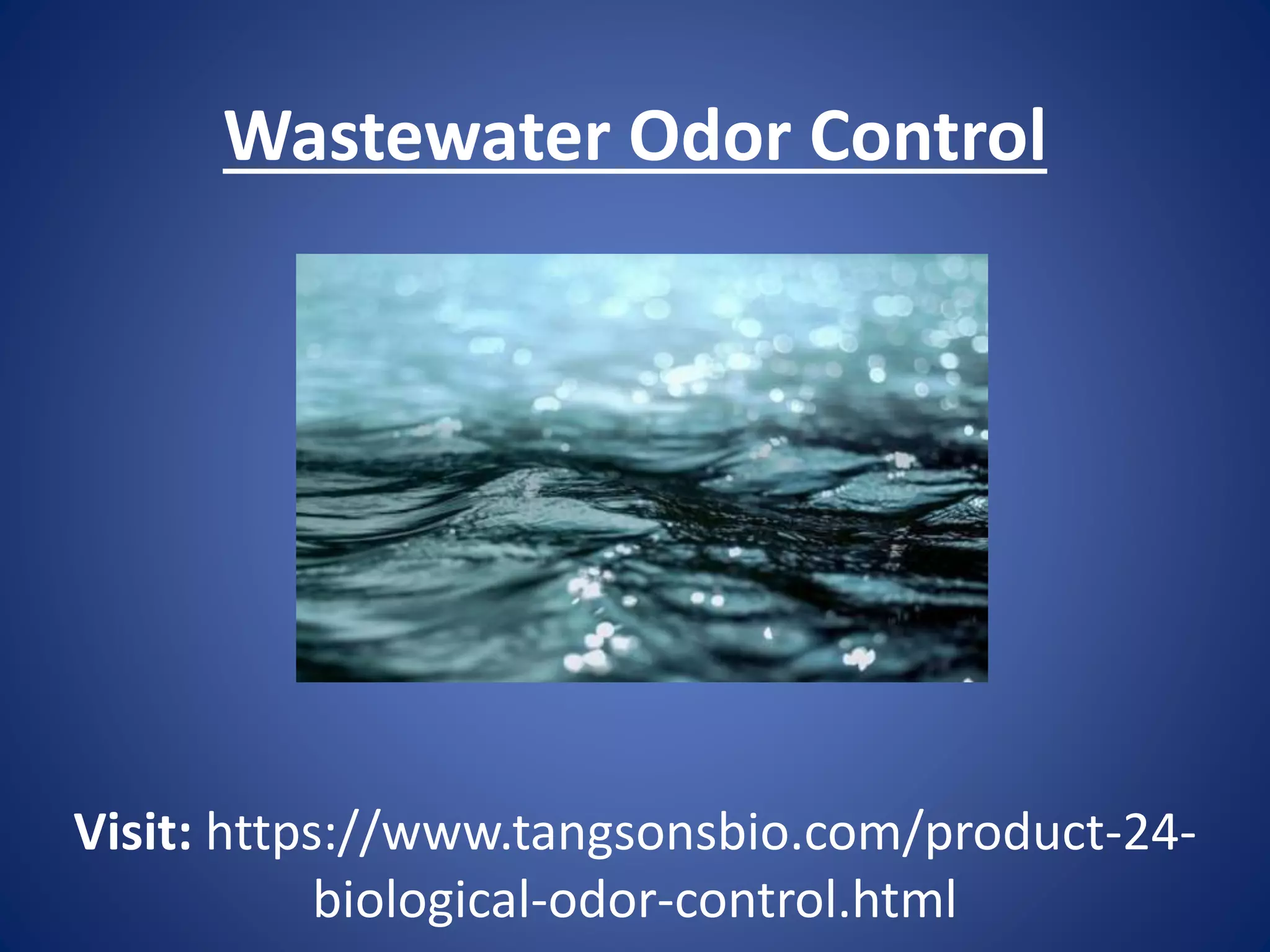 Wastewater Odor Control | PPTX