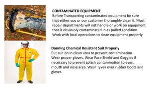Waste water plant safety | PPTX
