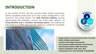Wastewater Recycling at the San Francisco Public Utilities Commission ...
